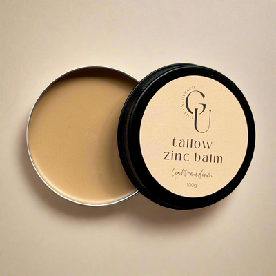 Tallow Sunscreen Australia | Tallow Zinc Balm | Gaia Uncovered